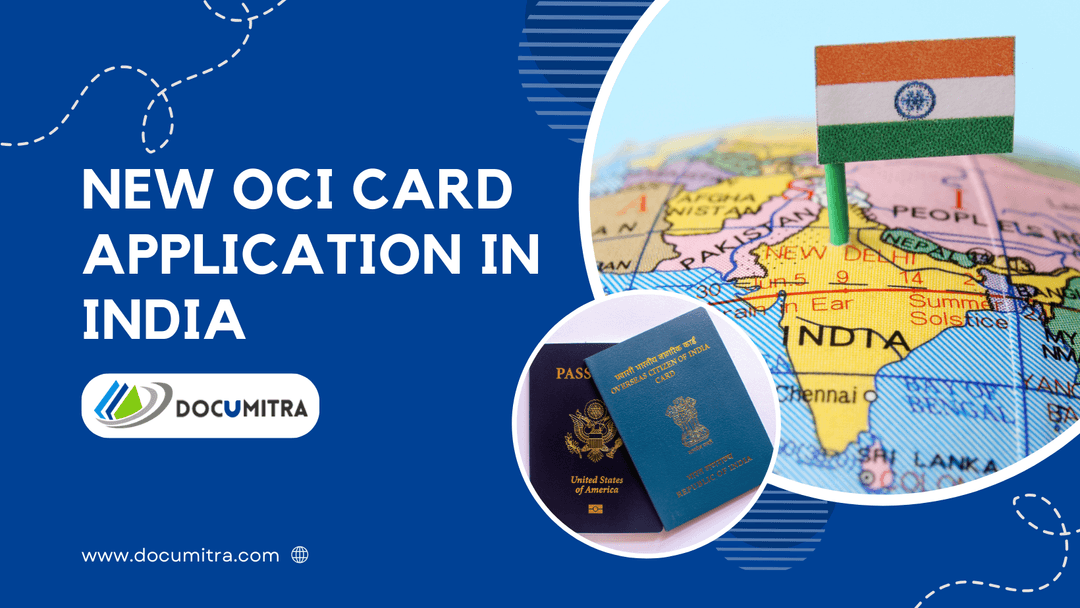 New OCI Card Application in India