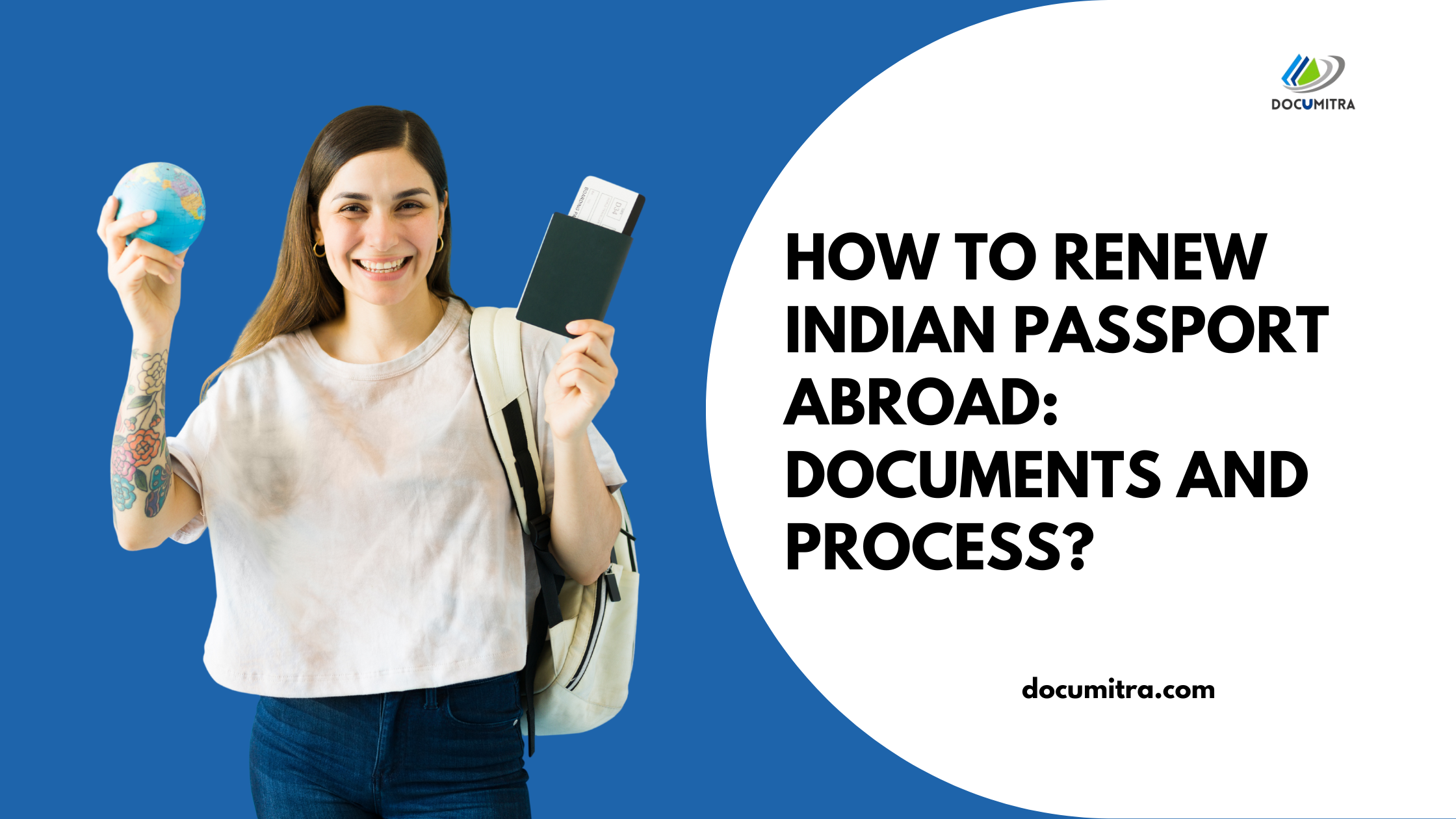 Indian passport renewal in USA - Documitra